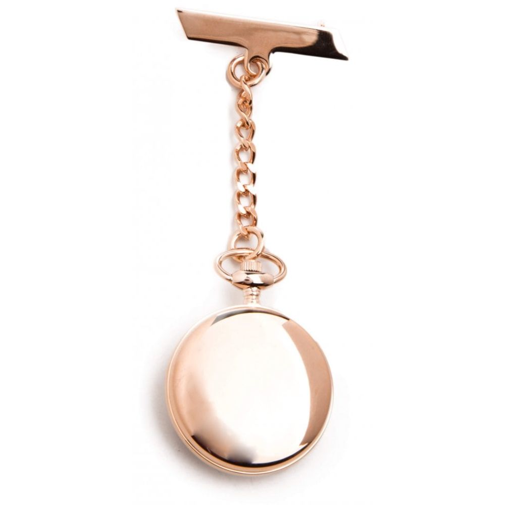 Greenwich The Warwick - Rose Gold Plated Quartz Fob Watch GPW390 ...