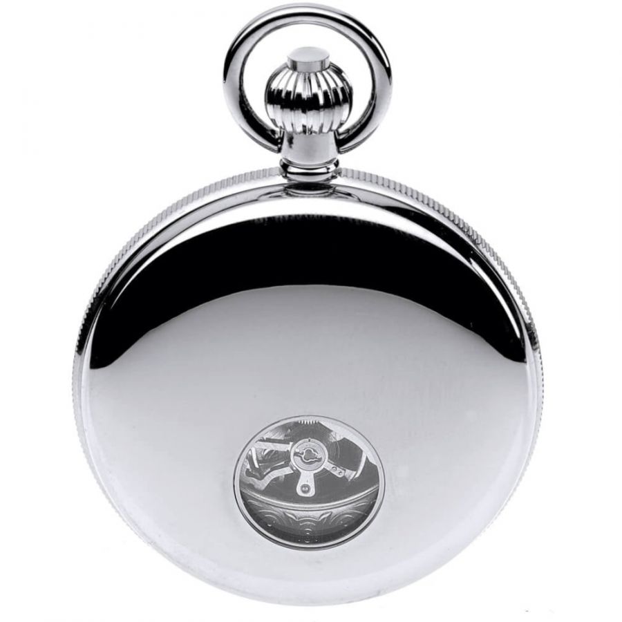 Chrome Double Hunter Heartbeat Mechanical Pocket Watch G256CM ...