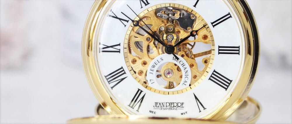 Jean Pierre Pocket Watches | Free Engraving & Fast Shipping